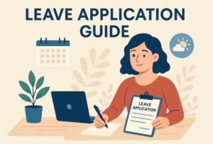 Leave Application Guide for School, College, and Office